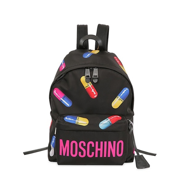 Moschino | Bags | Rare Moschino Pill Backpack | Poshmark
